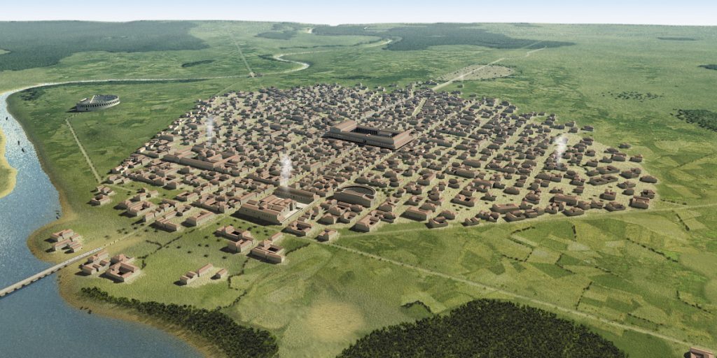 Vue de Lutèce – archeo3D • reconstitution de sites et de monuments ...